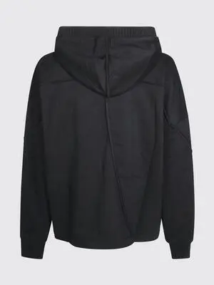 THOM KROM Relaxed Fit Cotton-blend Hoodie With Dropped Shoulders