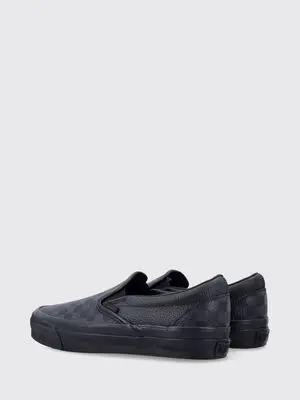 VANS Lx Classic Slip-on 98 Checkerboard Cotton Canvas Sneakers - Black
