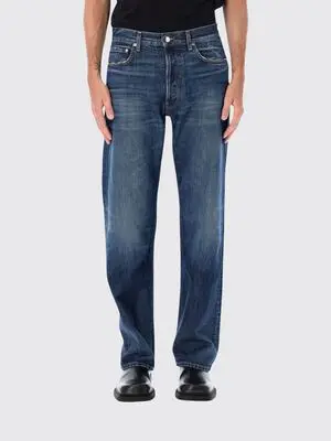 HAIKURE Achilles Wide-leg Organic Cotton Denim Jeans - Blue