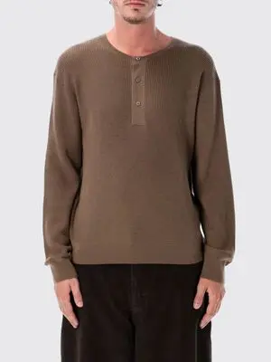Studio Nicholson Extrafine Merino Wool And Cashmere Crewneck Jumper - Brown