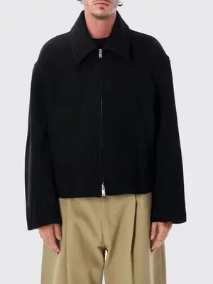 Studio Nicholson Relaxed Fit Wool And Cashmere Blend Shirt Jacket With Zip