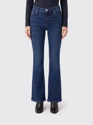 FRAME The Rodeo Mid-rise Flared Cotton Jeans - Denim