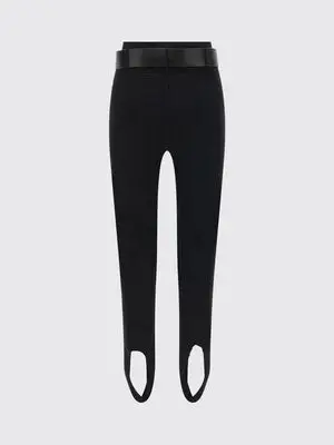 SELF-PORTRAIT High-waisted Skinny Leather Trousers With Adjustable Belt