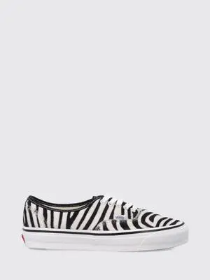 VANS Premium Authentic Pony Hair Sneakers With Zebra Print - Multicolor