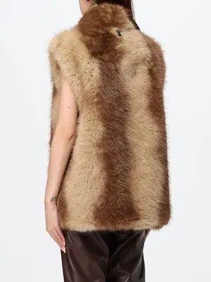 Apparis Laila High-neck Faux Fur Gilet