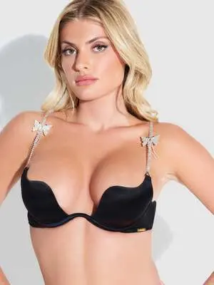 Frederick's Of Hollywood Harlow Butterfly Bra Straps