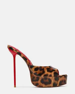 Steve Madden Darelis Mule Heels - Leopard