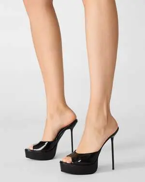 Steve Madden Darelis Mule Heels - Leopard