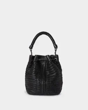 OSPREY LONDON The Lima Leather Bucket Bag