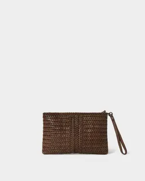 OSPREY LONDON The Lima Leather Crossbody Bag - Chesnut