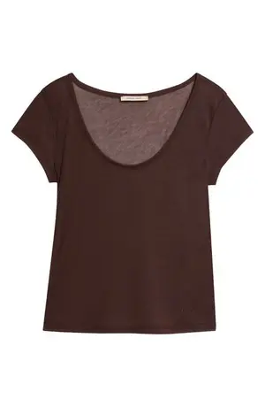 Paloma Wool Nela Scoop Neck Jersey T-shirt