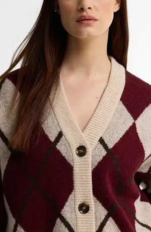 Barbour Harleigh Argyle Cardigan - Multi