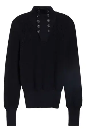 Paloma Wool Milon Merino Wool Sweater - Navy