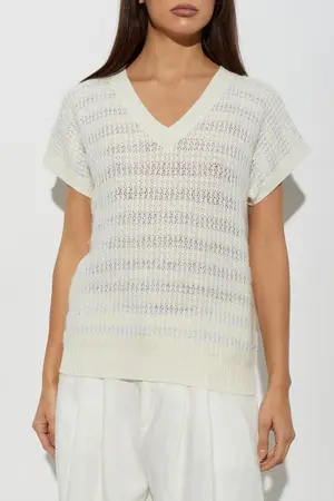 Fabiana Filippi Shimmering Sequin Vest