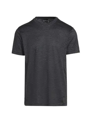 Emporio Armani Dash Cotton-blend T-shirt