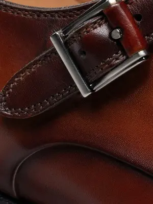 Magnanni Tinos Double-buckle Leather Loafers