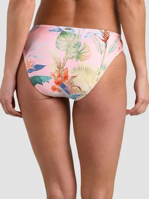 L'Agence Nicole Colorful Palm Bikini Bottom