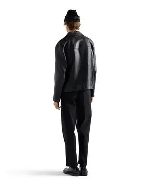 Prada Nappa Leather Blouson Jacket
