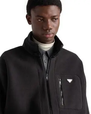 Prada Fleece Blouson Jacket