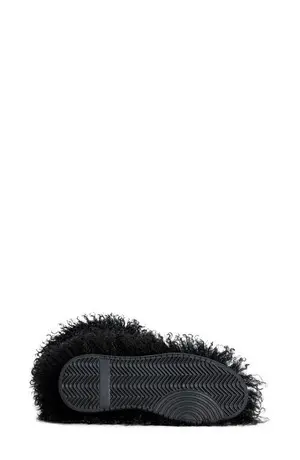 AZALEA WANG Denton Faux Fur Boot - Black
