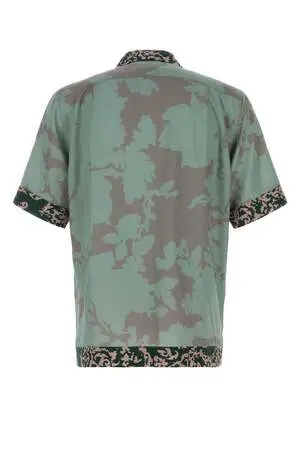 Dries Van Noten Printed Viscose Carltone Shirt - Multicolor