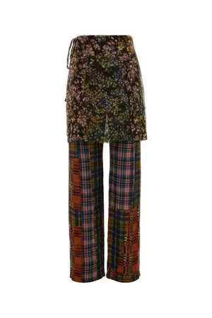 Dries Van Noten Printed Crepe Prittina Pant