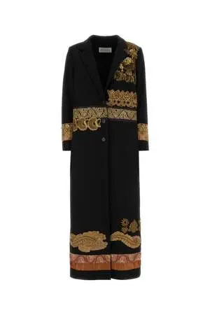 Dries Van Noten Cotton Ricky Coat - Black