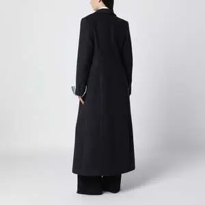 IVY OAK Charcoal Long Asymmetric Coat - Grey