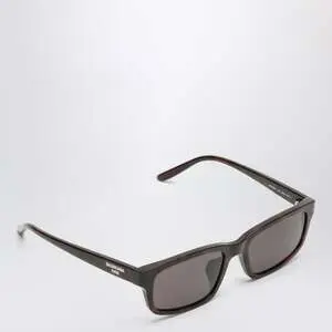 Balenciaga Caramel Af Daily Rectangular Sunglasses