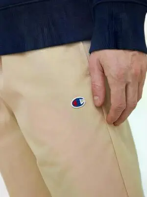 Champion Drawstring-waist Logo-patch Trousers