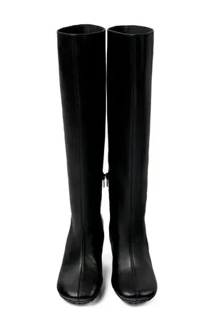 Camper Right Leather Knee High Boot