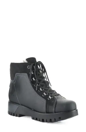 BOS. & CO. Garo Prima Leather Bootie - Black