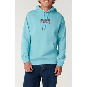 Rip Curl Shredding Fleece Pullover Hoodie - Wave Pool