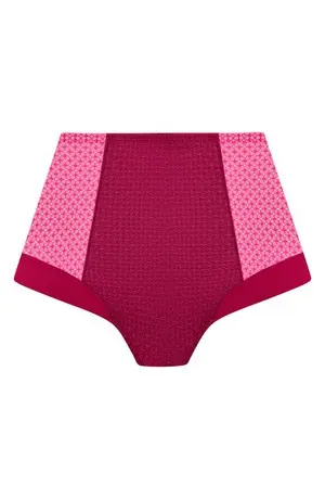 Fantasie Evolution Comfort High Waist Briefs - Ruby