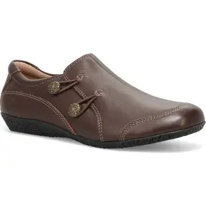 TAOS Ramble Leather Flat - Brown