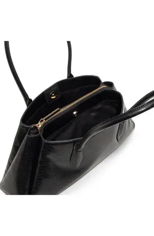 Aldo Avanieex Lizard Embossed Faux Leather Shoulder Bag