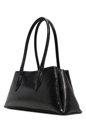 Aldo Avanieex Lizard Embossed Faux Leather Shoulder Bag