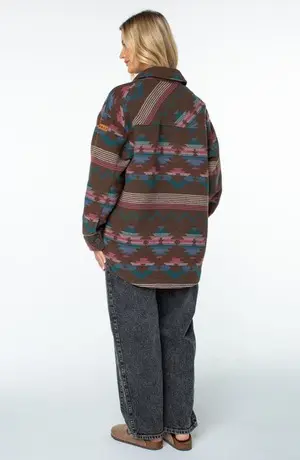 Roxy Overlander Quilted Shirt Jacket