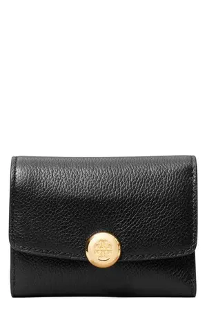 Tory Burch Romy French Flap Leather Wallet