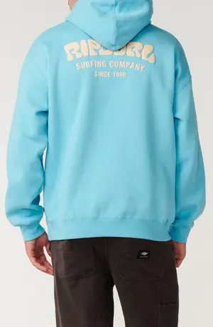 Rip Curl Surf Puff Fleece Pullover Hoodie