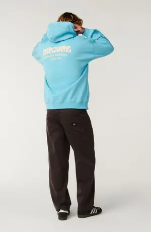 Rip Curl Surf Puff Fleece Pullover Hoodie