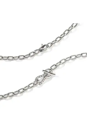 John Hardy Surf Sterling Knot Necklace