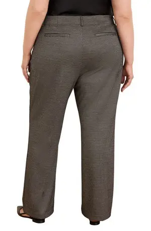 NIC+ZOE Tremont Wide Leg Lurex Tweed Pants