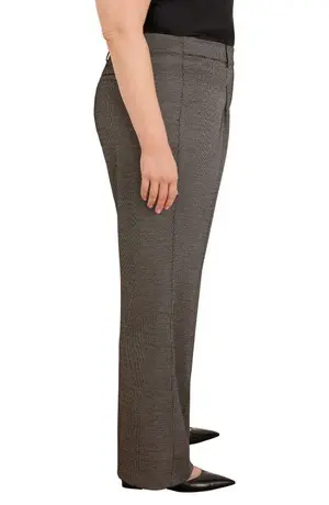 NIC+ZOE Tremont Wide Leg Lurex Tweed Pants