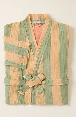 UNCOMMON GOODS Quick Dry Turkish Cotton Robe Kin & Care - Multi