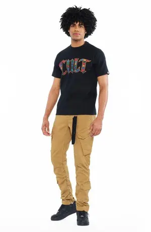 CULT OF INDIVIDUALITY Graphic Cotton Jersey T-shirt