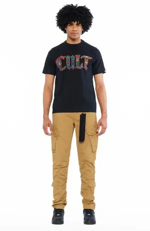 CULT OF INDIVIDUALITY Graphic Cotton Jersey T-shirt