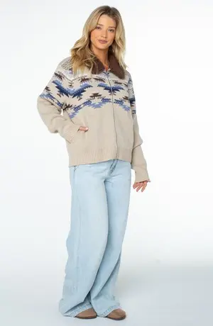 Roxy Wildwood Zip Sweater