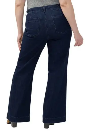 SILVER JEANS CO. Suki High Waist Wide Leg Trouser Jeans
