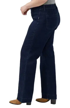 SILVER JEANS CO. Suki High Waist Wide Leg Trouser Jeans